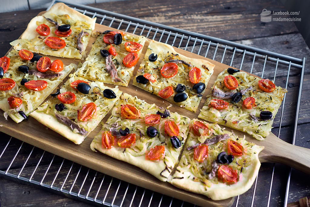 Pissaladière (Nizza-Pizza) - Madame Cuisine