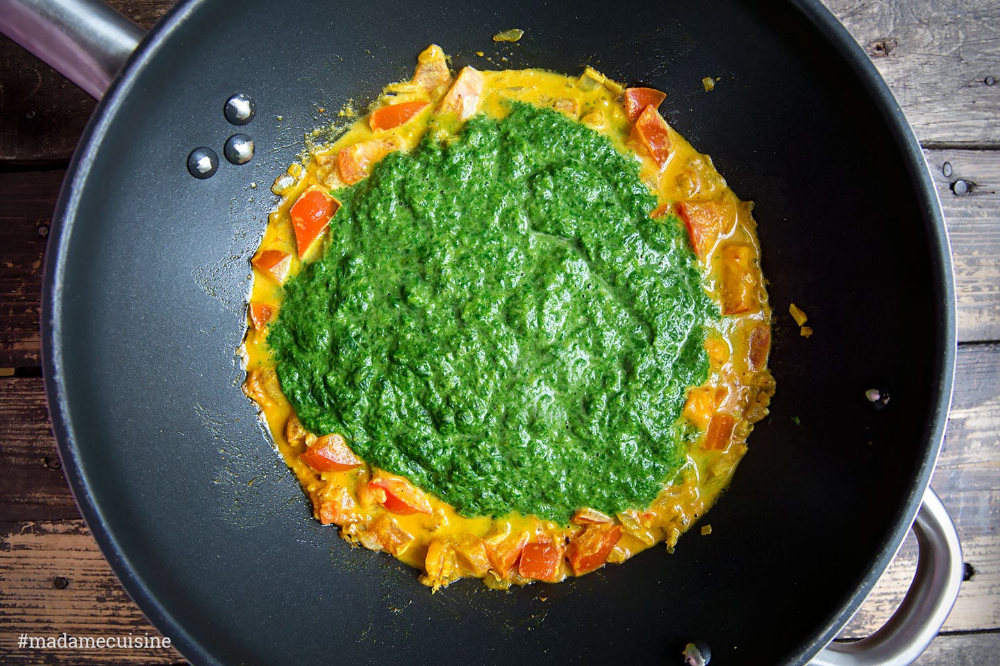 Indisches Spinat-Curry: Palak Paneer - Madame Cuisine