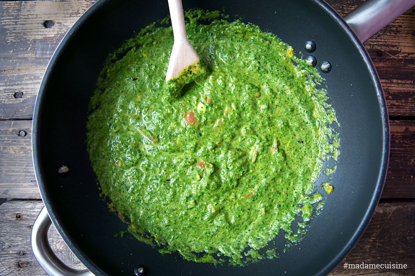Indisches Spinat-Curry: Palak Paneer - Madame Cuisine