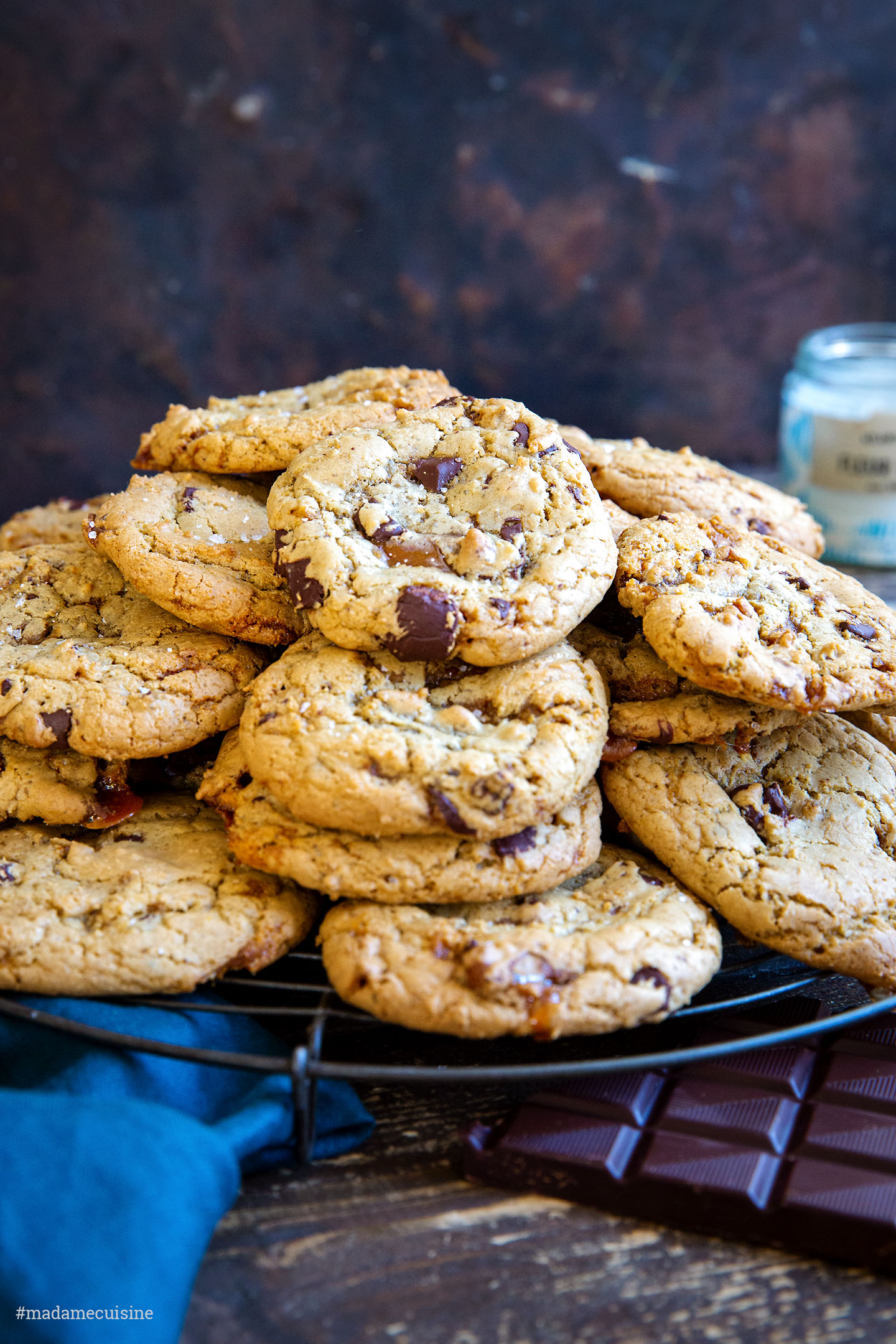 Salted Caramel Cookies - Madame Cuisine