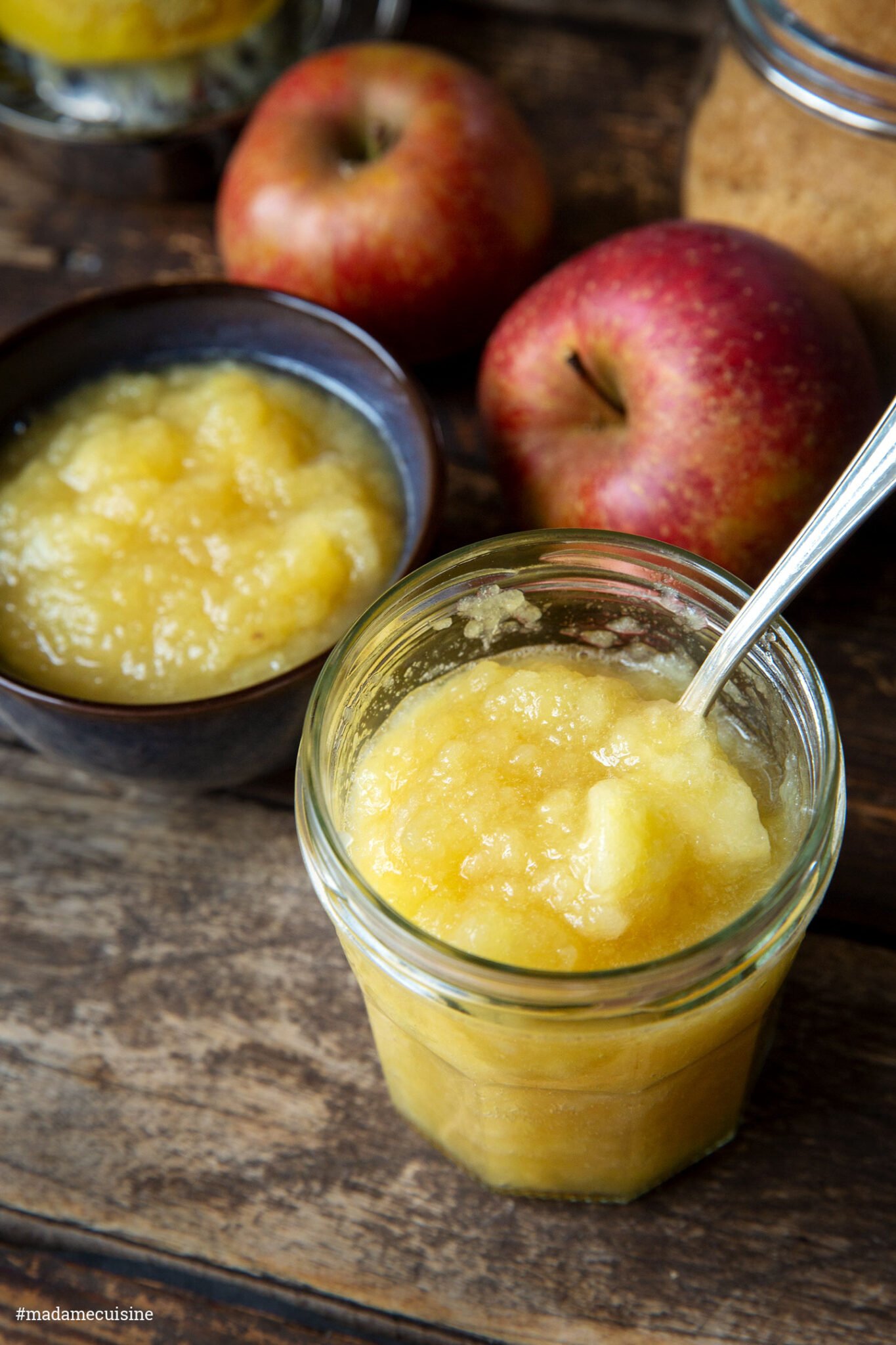 Apfelkompott einfach selbstgemacht - Madame Cuisine