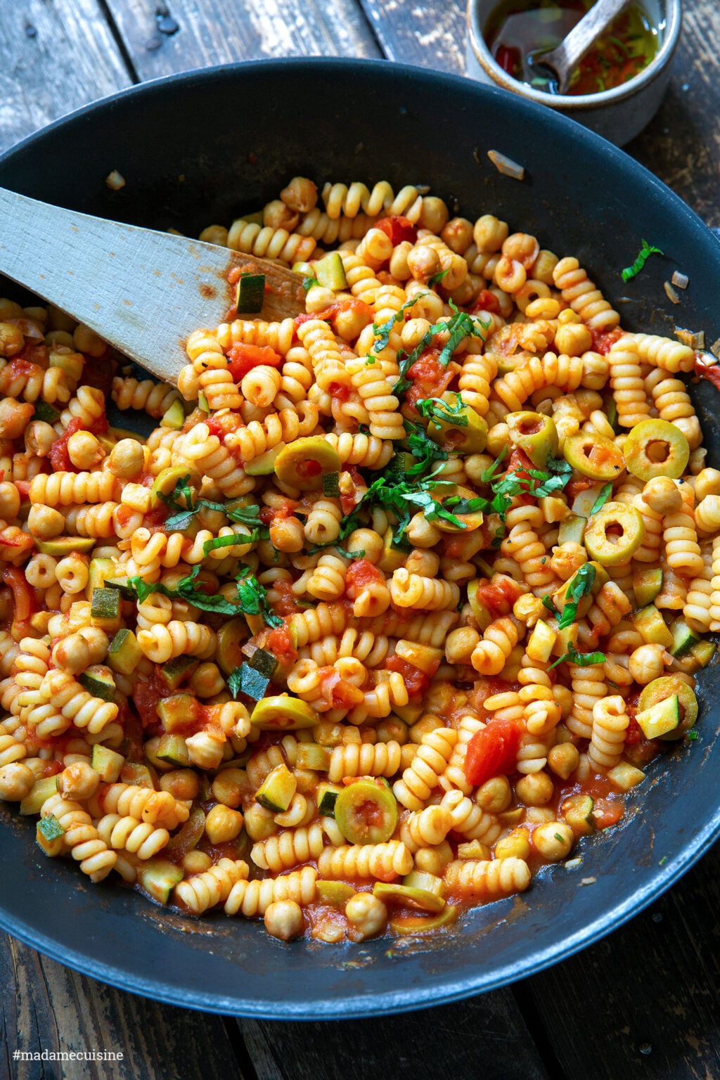 Kichererbsen Mit Pasta
