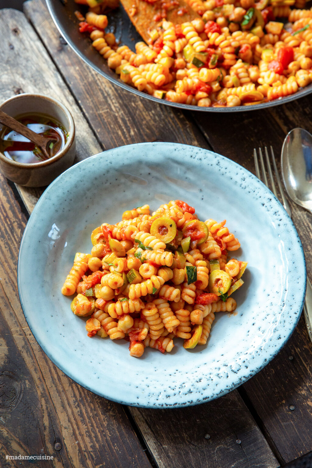 Kichererbsen Mit Pasta
