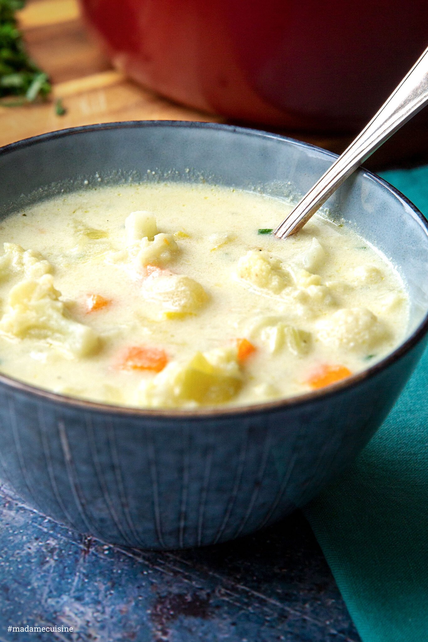 Blumenkohlsuppe - Madame Cuisine