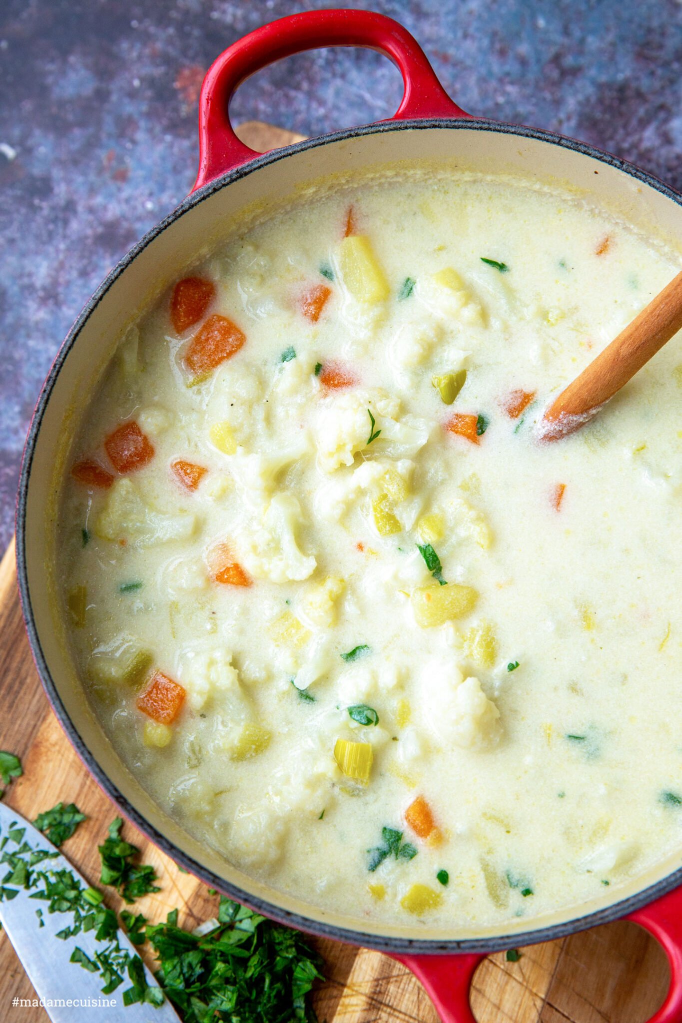 Blumenkohlsuppe - Madame Cuisine