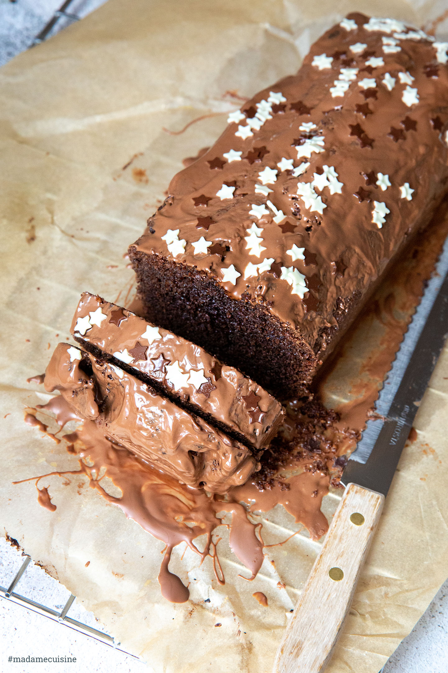 Saftiger Schokoladenkuchen - Madame Cuisine