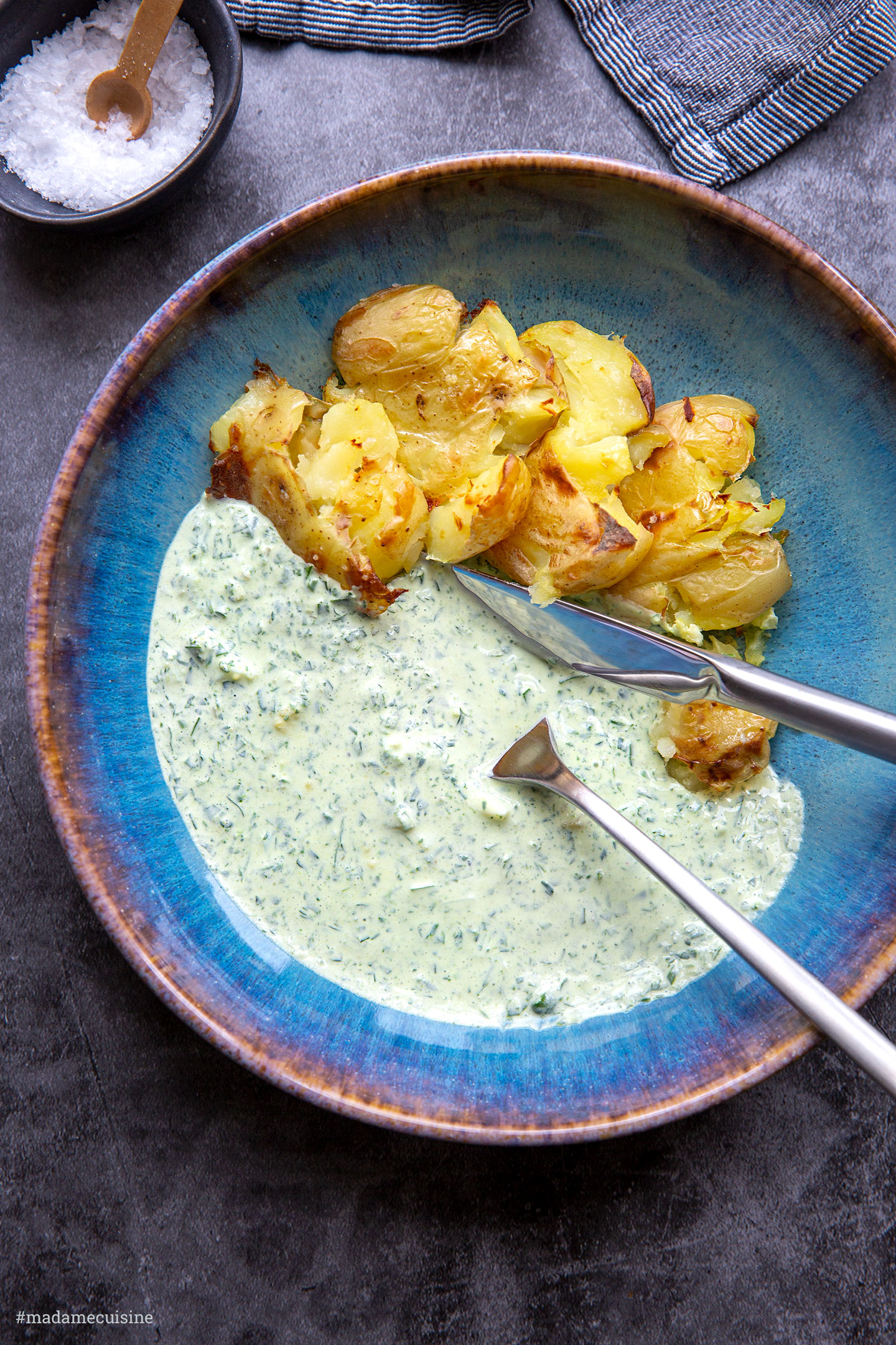 Kartoffeln Mit Grüner Soße