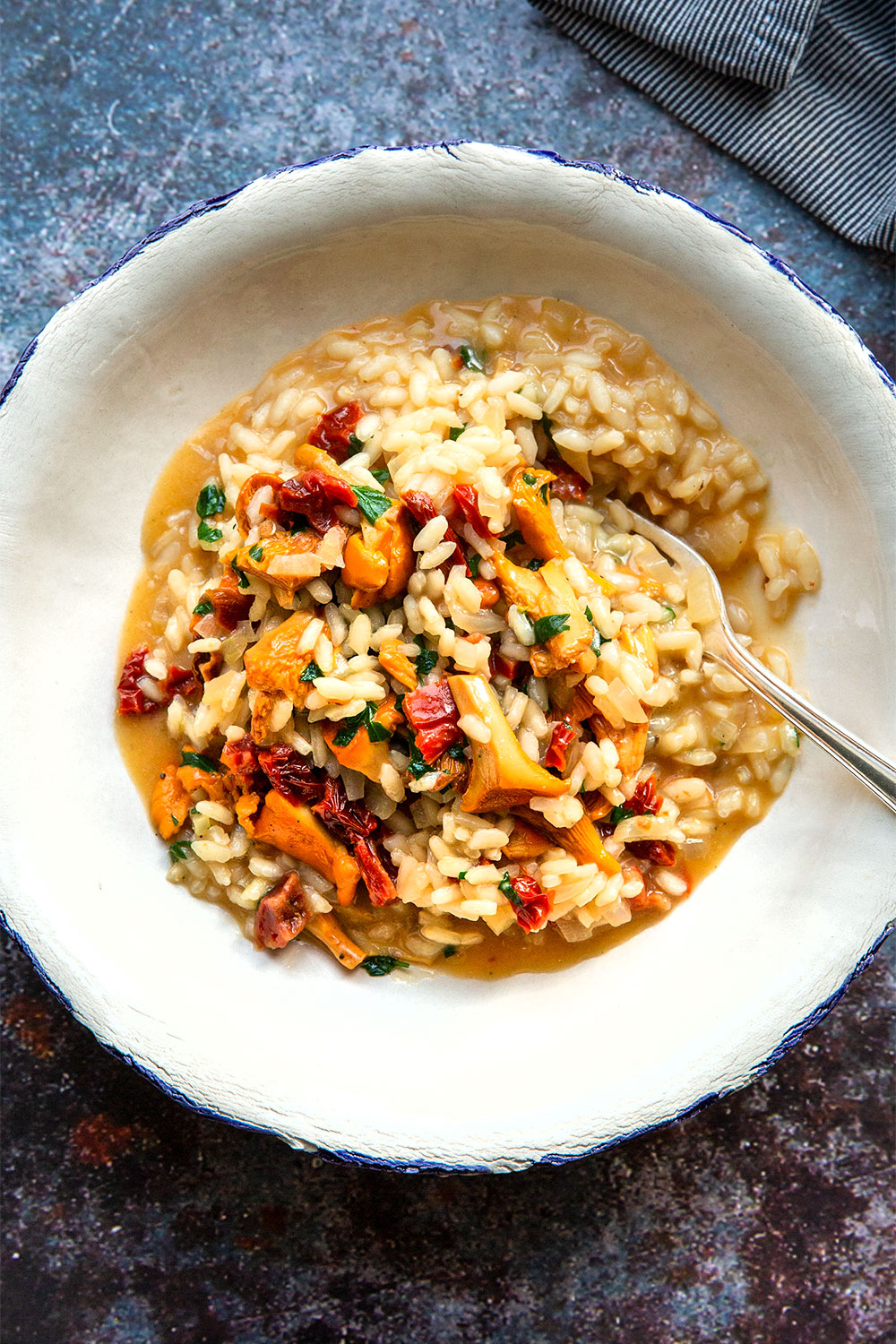 Risotto mit Pfifferlingen - Madame Cuisine